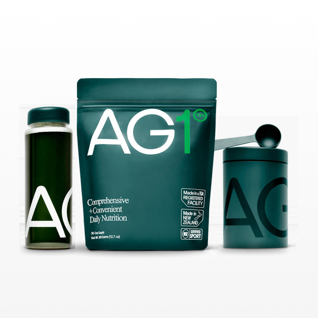 AG1 Athletic Greens Starter kit - Premium All-in-One Daily Greens Supp ...